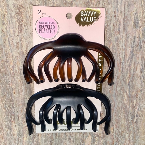 scunci | Accessories | New Scunci Claw Hair Clips | Poshmark
